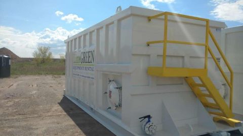 Mini Open Top Weir | Lime Green Inc.